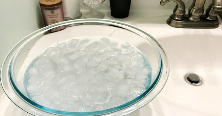 How Beneficial Are Face Ice Baths For Anxiety, Hangovers, And Skin?